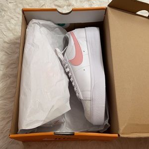 Nike | Shoes | Brand New Pink Platform Nike Blazers | Poshmark